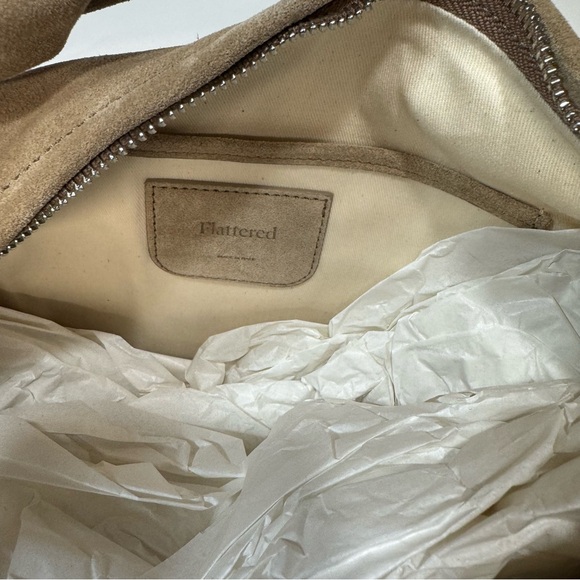 Flattered | Bags | Flattered Alva Shoulder Bag Suede Sand | Poshmark